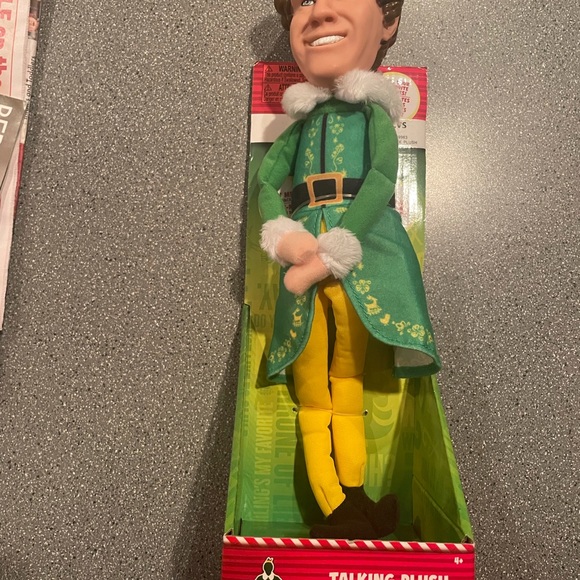 Holiday | Buddy The Elf Movie Talking Plush With 15 Phrases 14 Tall ...